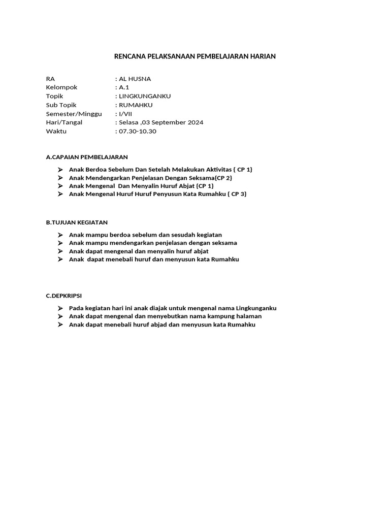 RPPH Awall 2024-2025 | PDF