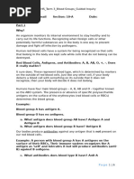 PhysioEx Exercise 11 Activity 4 | PDF | Blood Type | Immunology