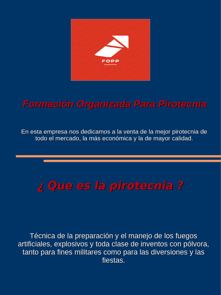 Presentacion FOPP | PDF