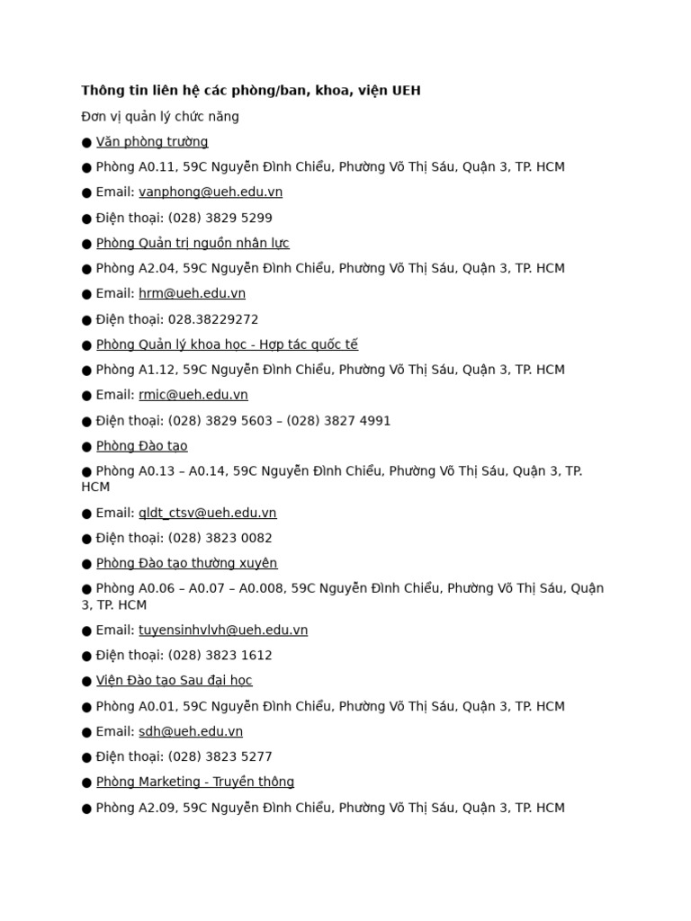 Ttin Liên L C Ueh | PDF