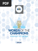 Eighth Grade Spelling Bee Words | PDF