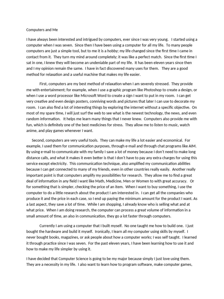 Computers and Me | PDF | Integrated Circuit | Transistor