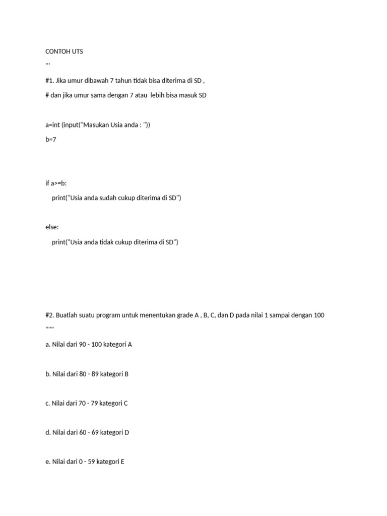 Pemrograman Python | PDF