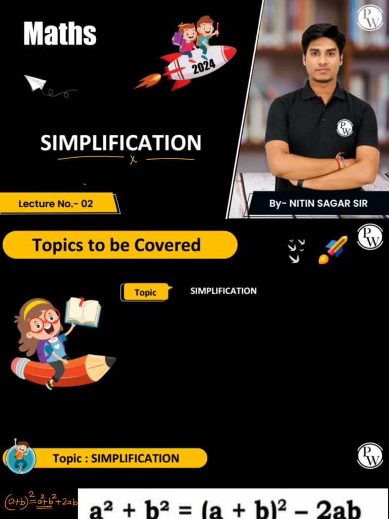 Simplification - Class Notes | PDF Simplification - Class Notes | PDF