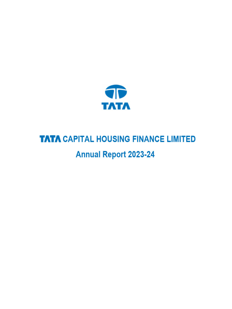 TCHFL Annual Report Fy 2023 24 | PDF | Risk Management | Risk