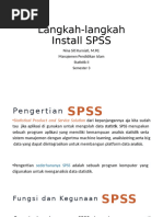 Belajar Install Spss Versi 25 Atau 26 | PDF | Karier & Perkembangan
