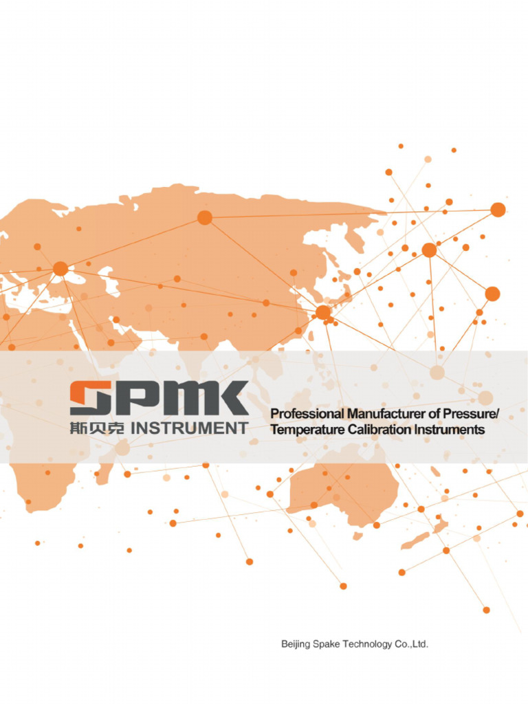 SPMK Calibrator Catalogue 2024.01 | PDF | Calibration | Instrumentation