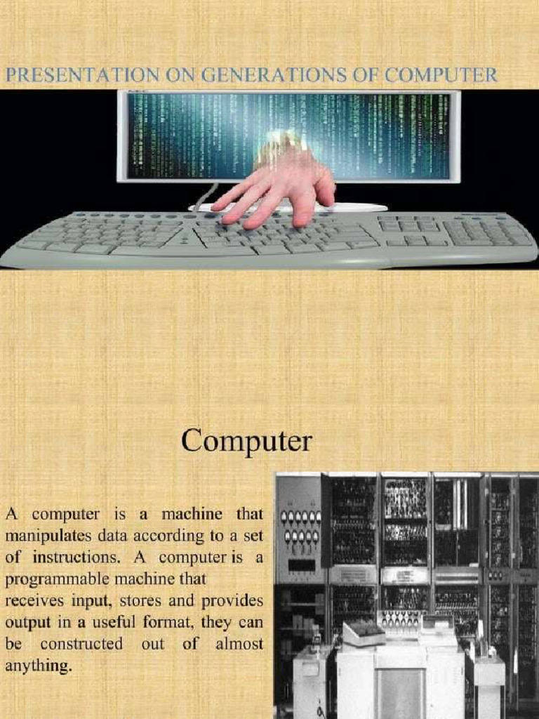 Generation of Computers | PDF