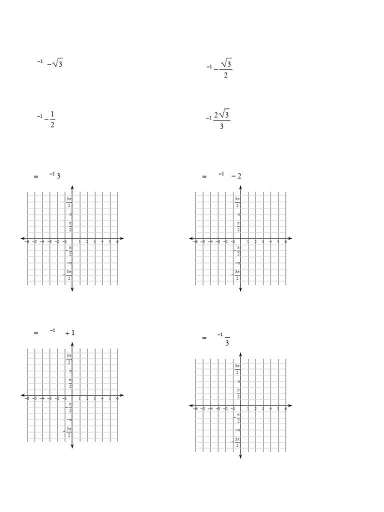04 Inverse Trig Functions Pdf Trigonometric Functions Trigonometry 6041
