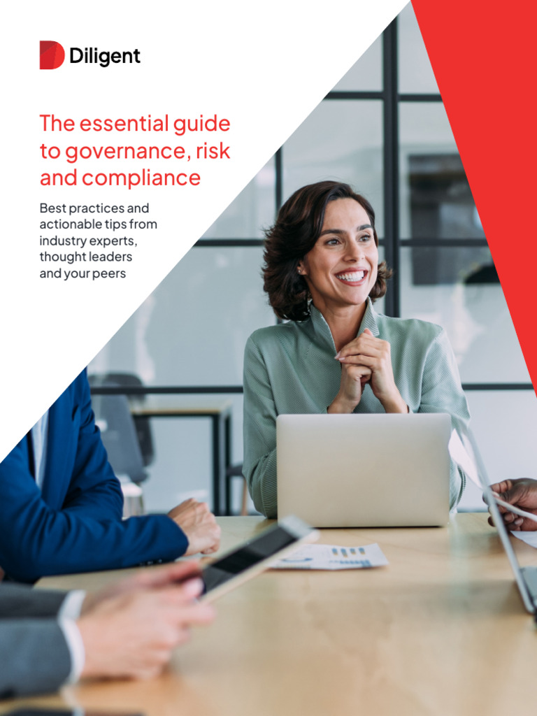 Diligent - The Essential Guide To GRC | PDF | Governance | Artificial Intelligence