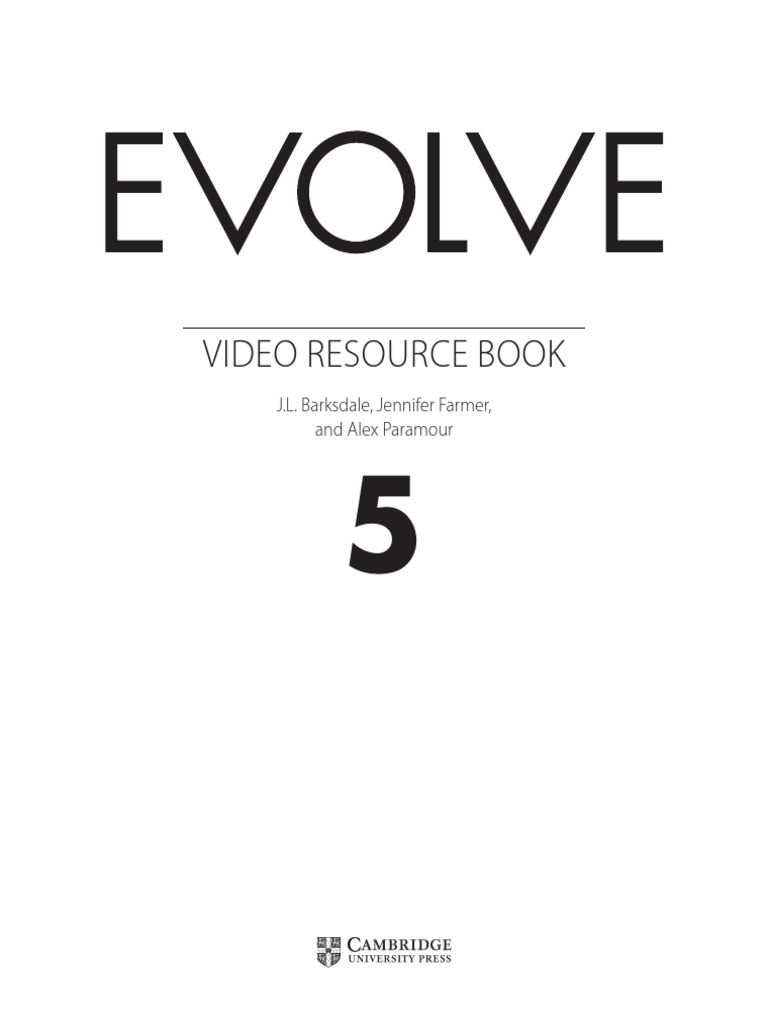 Evolve 5 Video Resourse Book | PDF | International Space Station | Astronauts