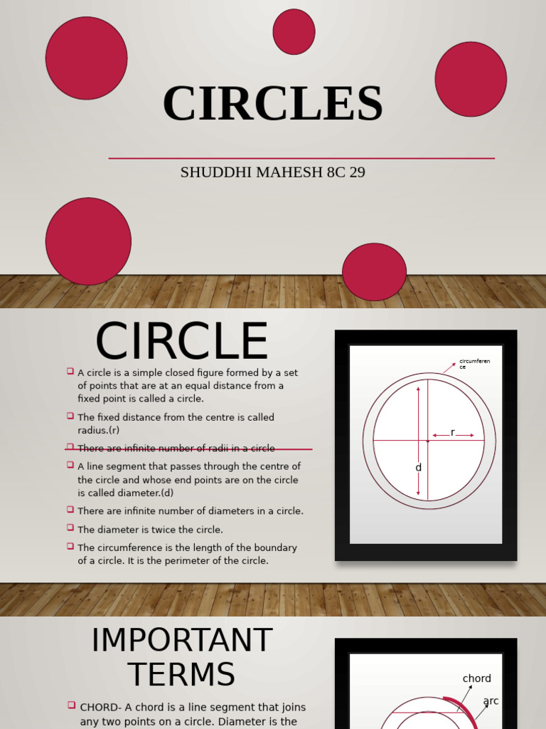 Circles | PDF | Circle | Mathematical Concepts
