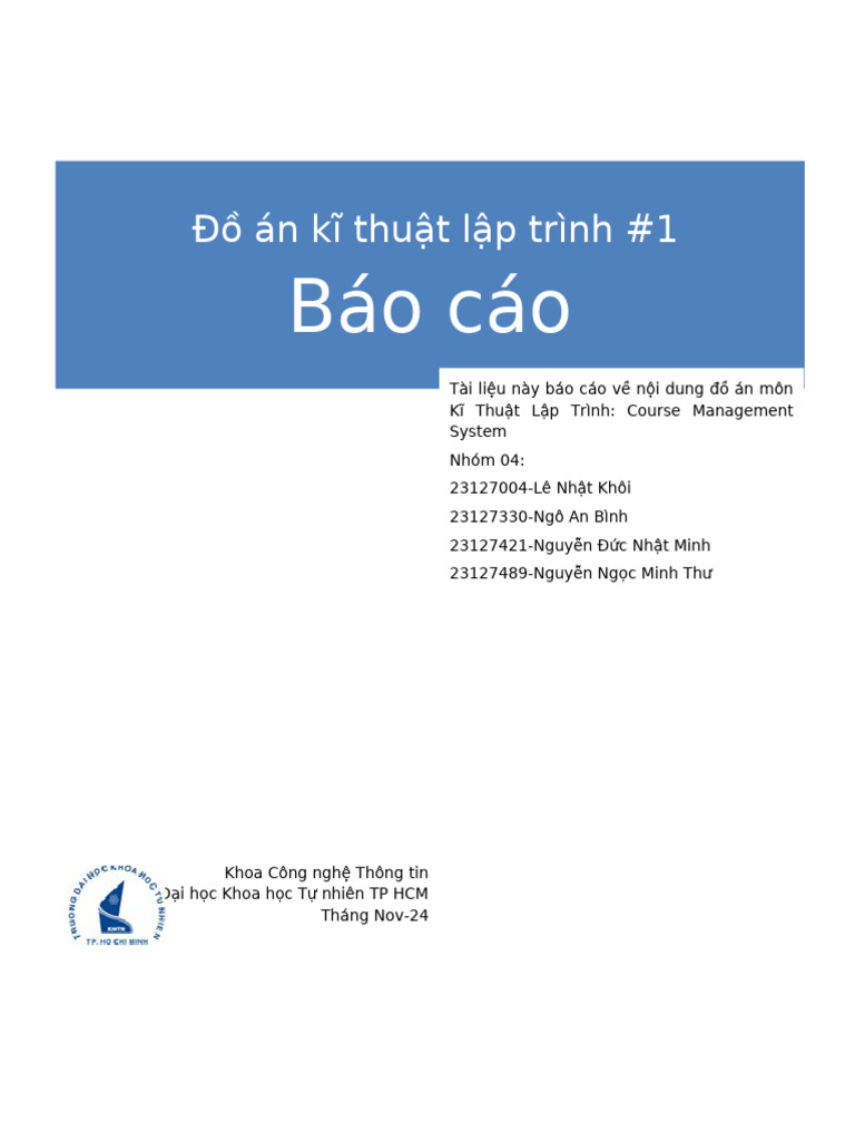 Course Management System Project Report G4 | PDF