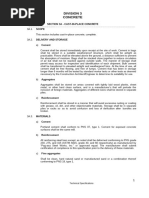 Exposed Aggregate Concrete Specs | PDF | Concrete | Cement