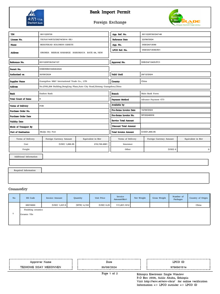 Report LP Cob NK Impr Perm 1880 | PDF | Foreign Exchange Market | Economies