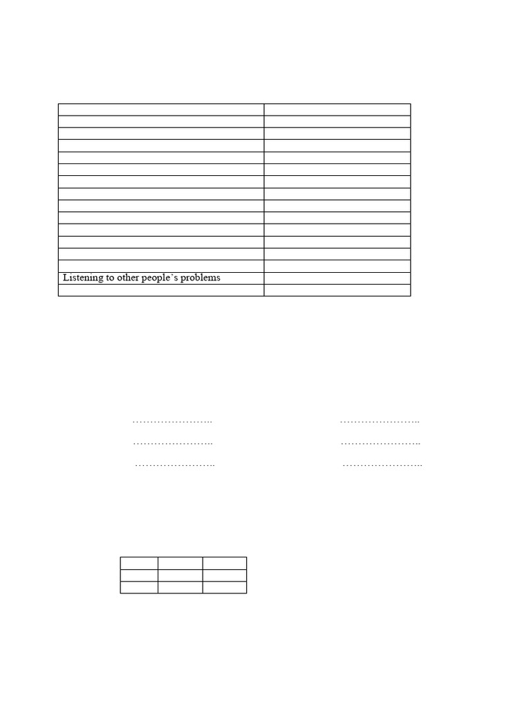 2.1 Intelligence Exercises | PDF