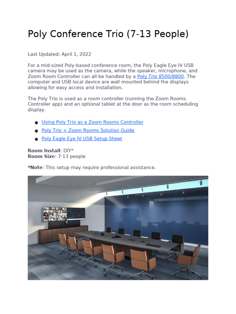 Zoom Room - Poly | PDF | Games & Activities | Computers