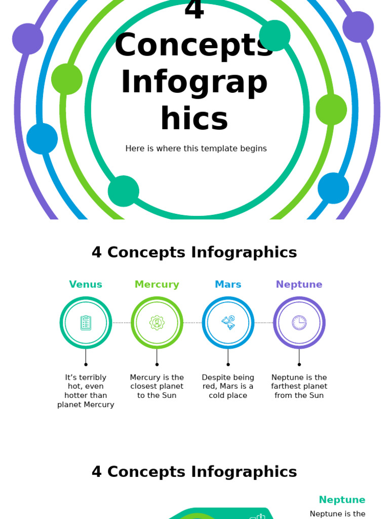4 Concepts Infographics by Slidesgo | PDF | Planets | Planets In Astrology