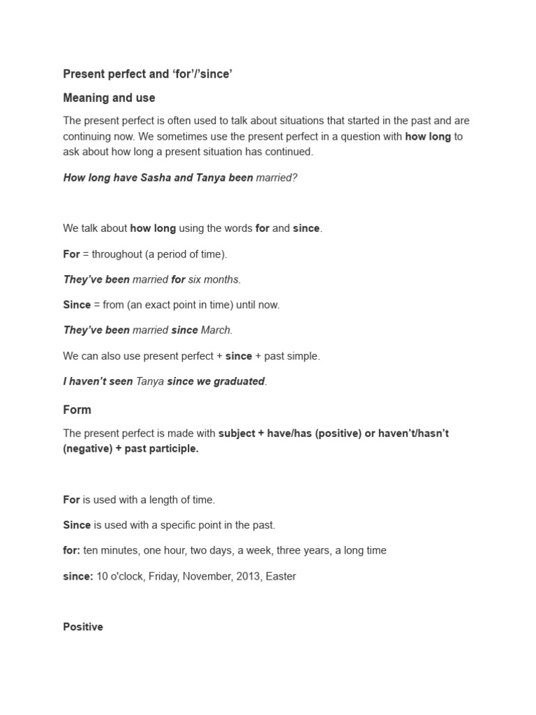 Present Perfect | PDF | Semantic Units | Linguistic Typology