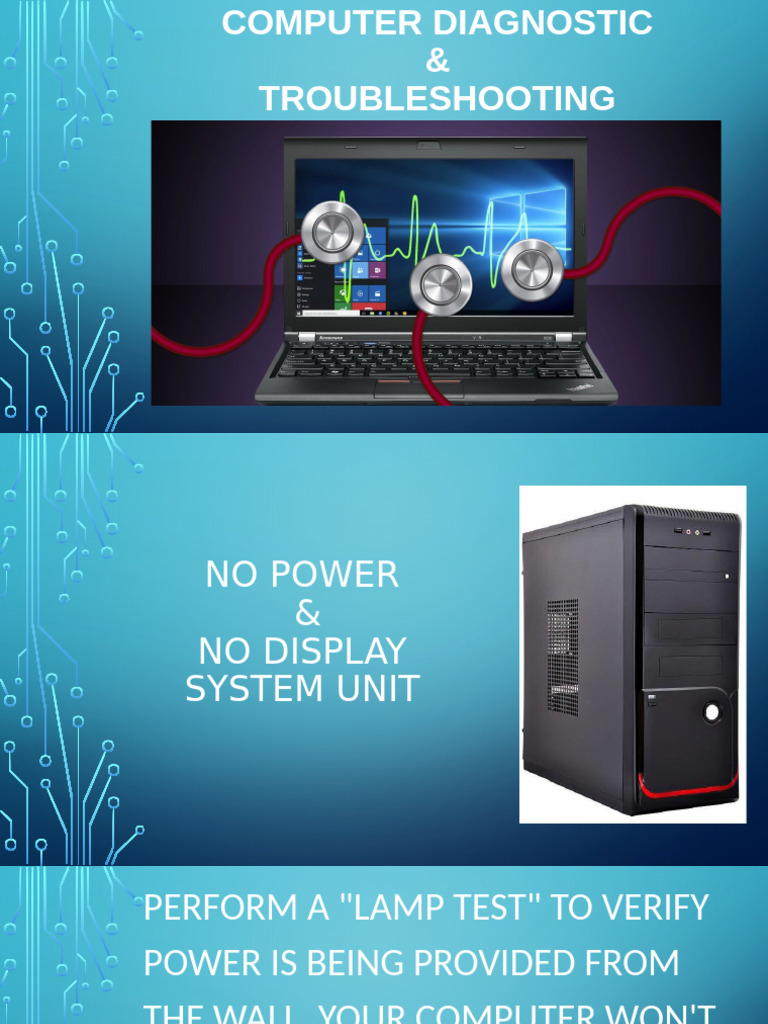 DC 102 Diagnostic | PDF | Computers