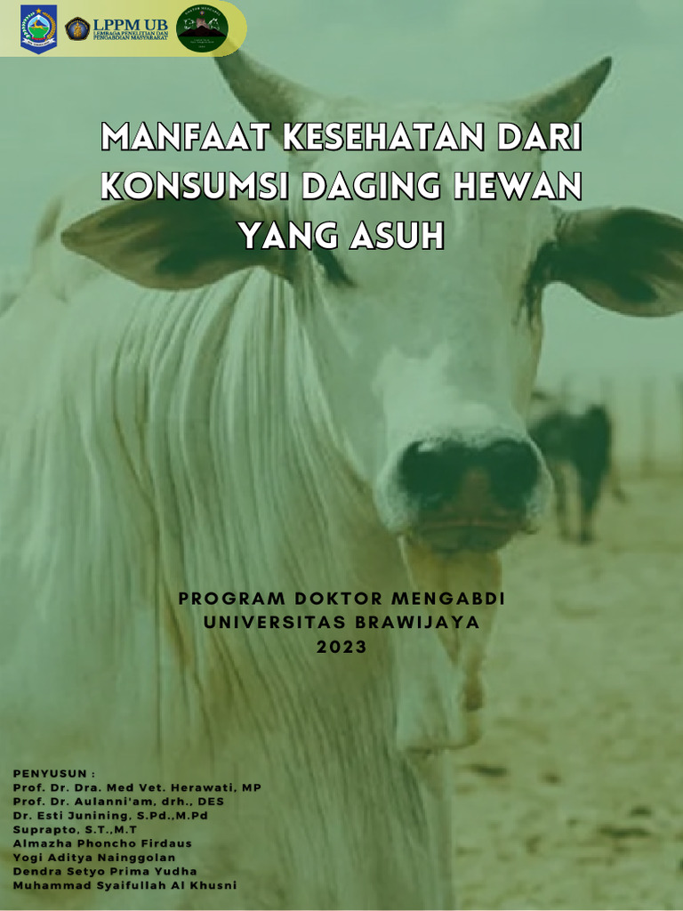 Manfaat Kesehatan Dari Konsumsi Daging Hewan Yang ASUH | PDF