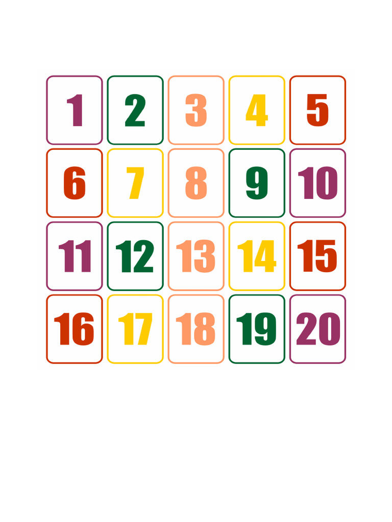 Number Cards 1 20 - 32404.png | PDF