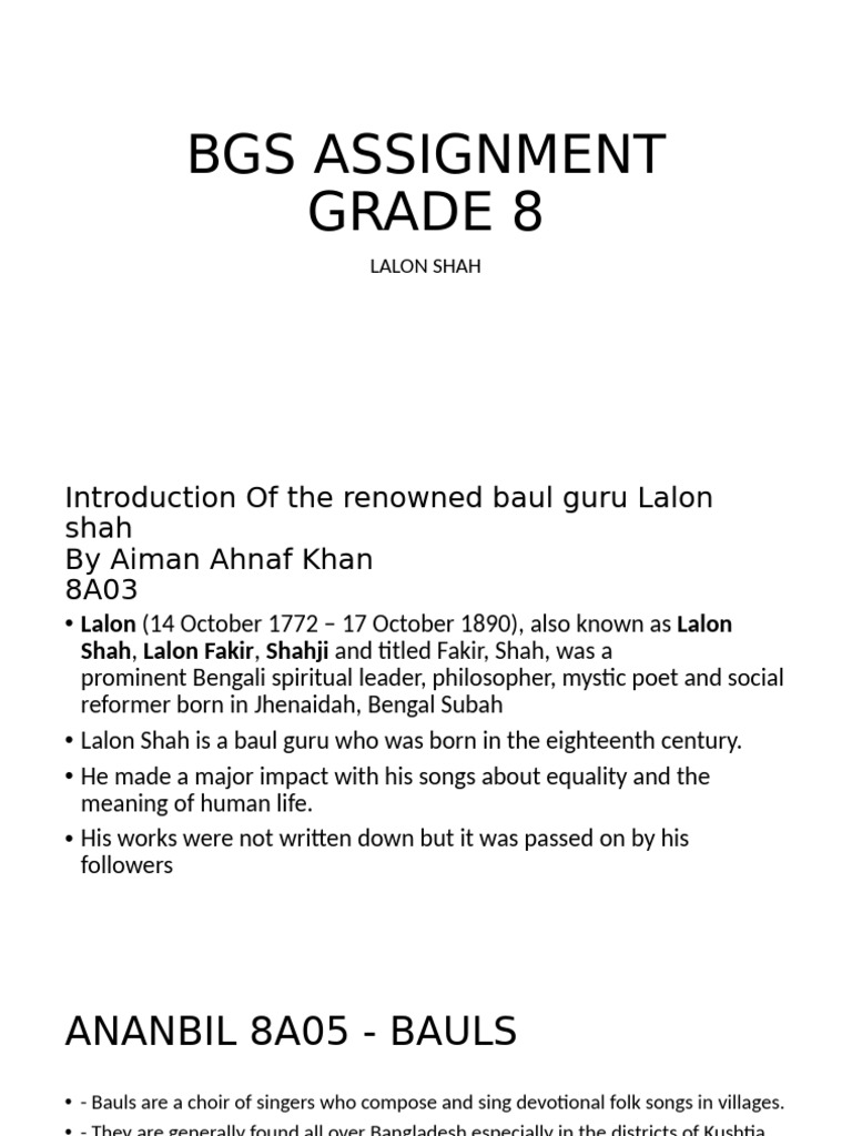 Lalon Shah: Legacy of Baul Philosophy | PDF | Sufism