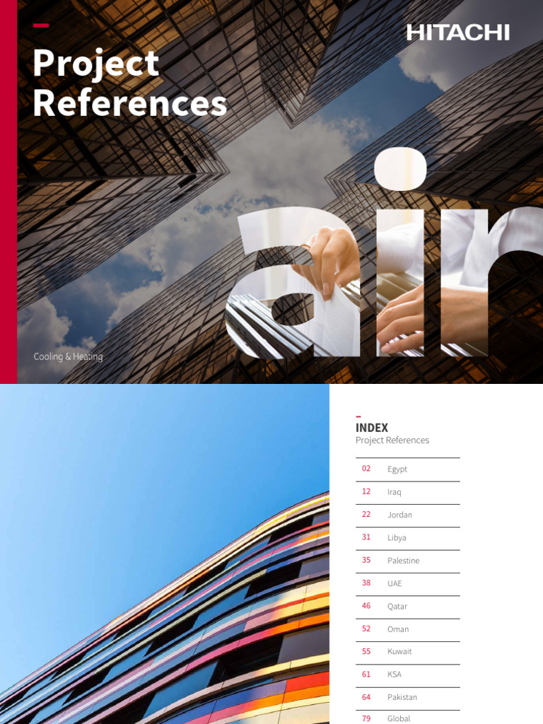Hitachi - Project References - April '22 | PDF | Doha | United Arab ...