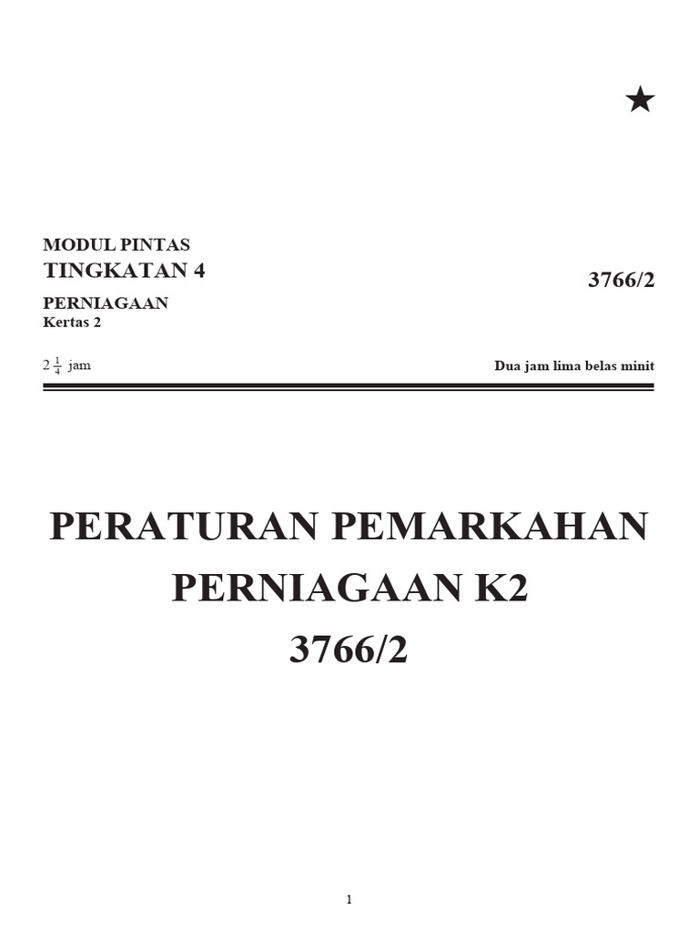 Perniagaan K2 | PDF