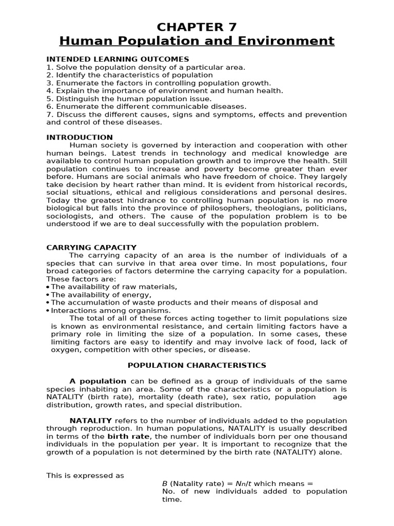 Human Population Dynamics and Health | PDF | Malaria | Hiv/Aids