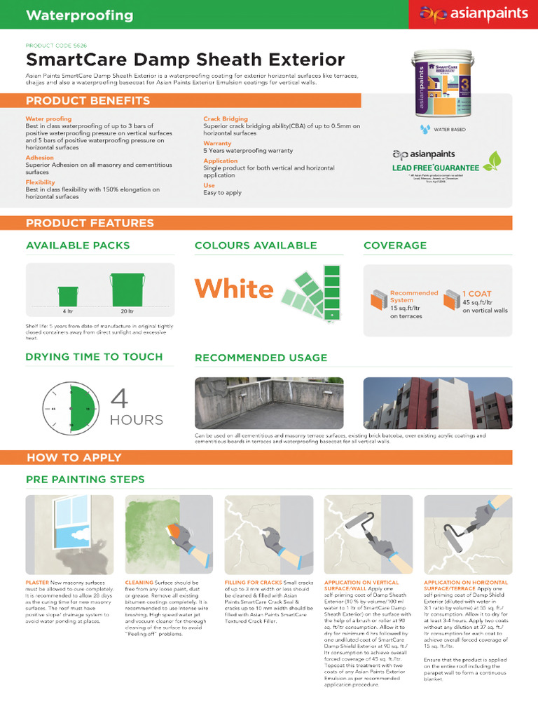 Smartcare Damp Sheath Exterior1 | PDF