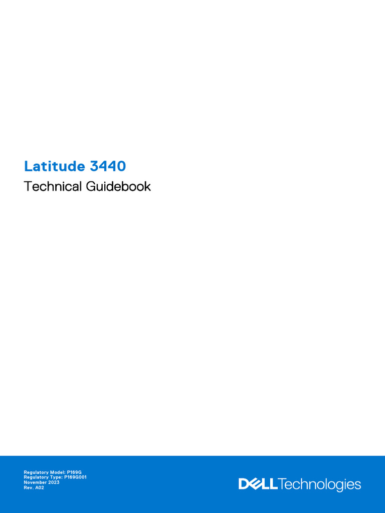 Latitude 3440 Technical Guidebook | PDF | Graphics Processing Unit ...