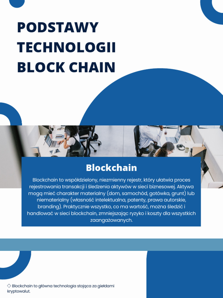 Prezentacja Blockchain | PDF