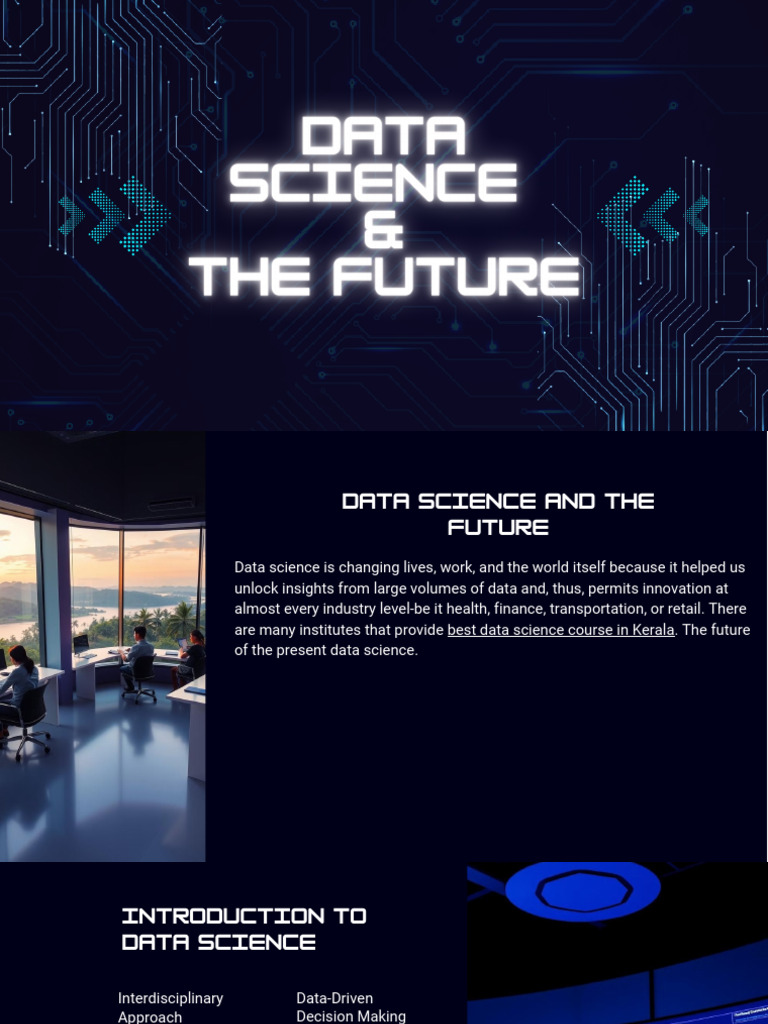 Data Science and The Future | PDF | Data Science | Data Analysis