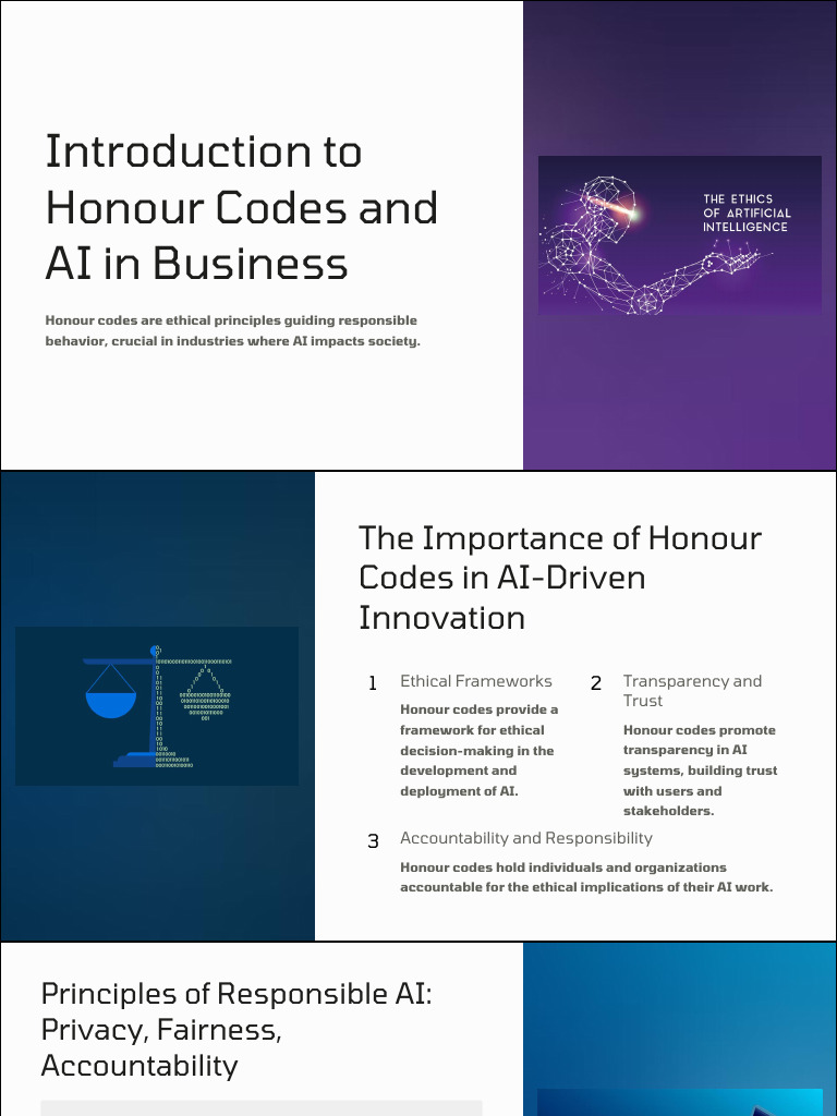 Introduction To Honour Codes and AI in Business | PDF | Artificial ...