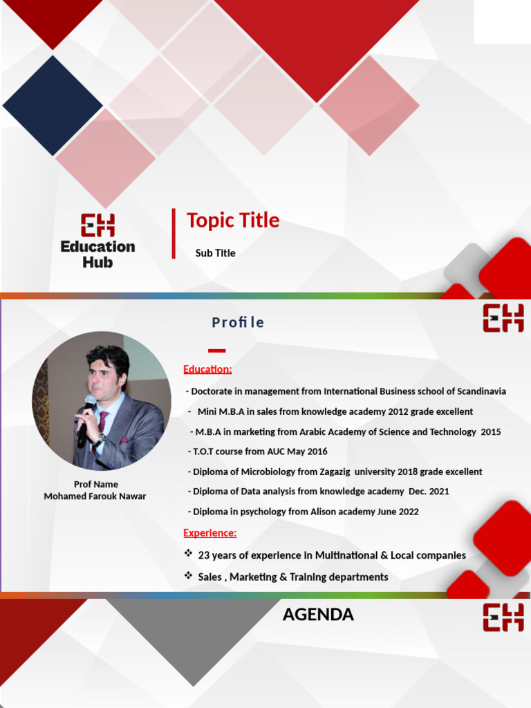 Education Template | PDF