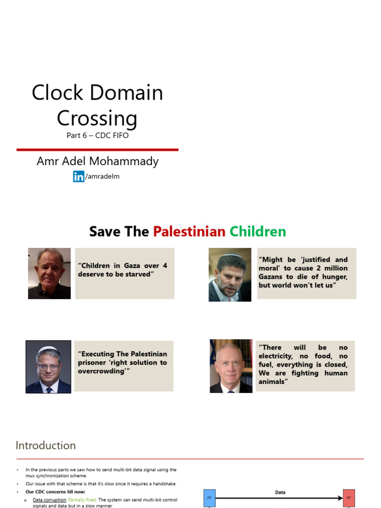 Clock Domain Crossing Part 6 | PDF | Computer Engineering | Computer ...