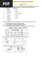 ICT Grade 4 Exam | PDF | Input/Output | Office Equipment
