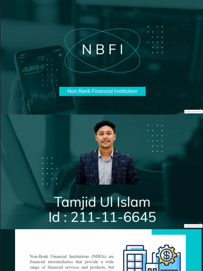Presentation1 NBFI | PDF | Banks | Deposit Account