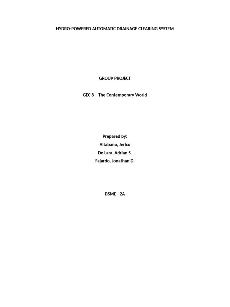 contemp hydro | PDF | Flood | Drainage