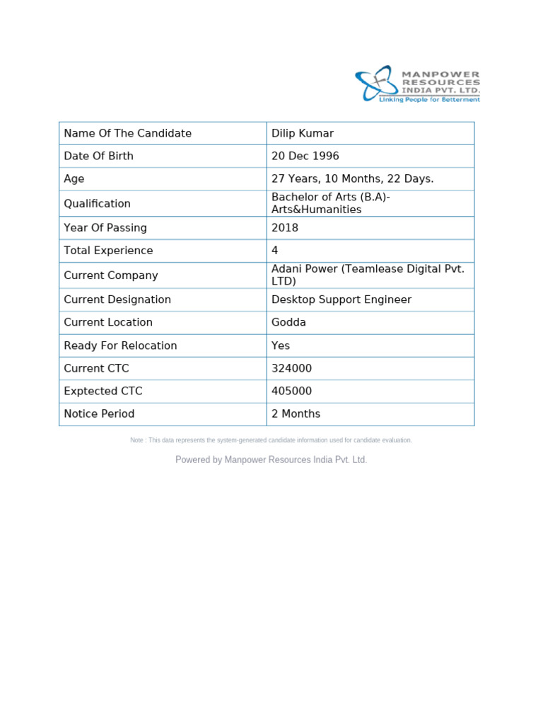 MRIPL_Dilip_Kumar | PDF | Desktop Computer | Personal Computers