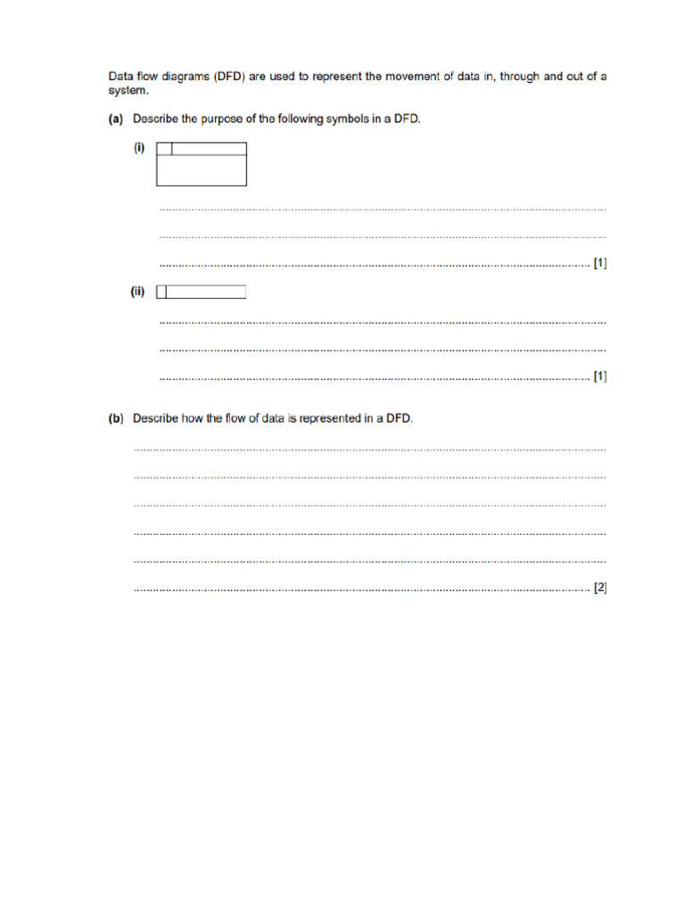 Data Flow Diagram 1 | PDF | Computing