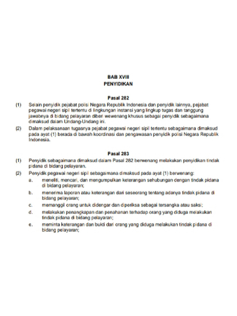 Buku - Bab Xviii Penyidikan | PDF