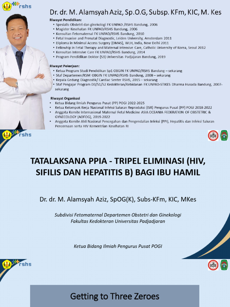 Tatalaksana & Program PPIA - 3E - Dr. Alamsyah, SpOG | PDF