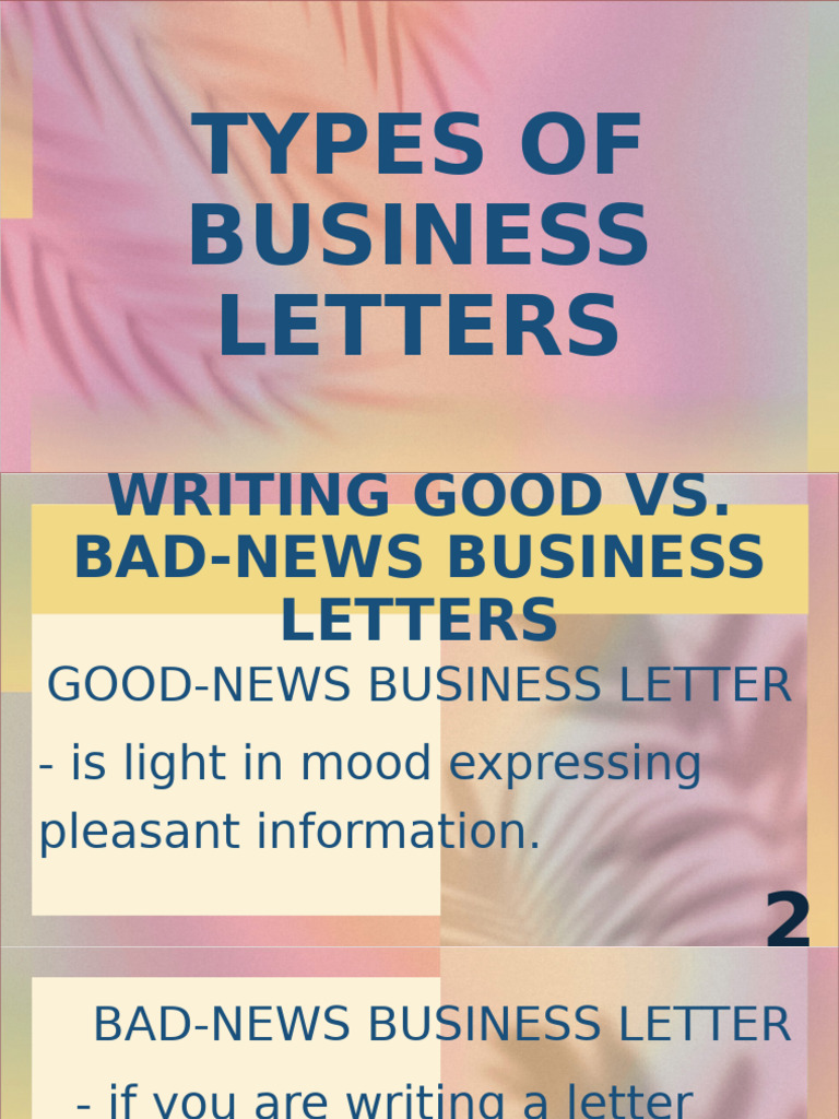 Types of Business Letters | PDF | Résumé | Memorandum