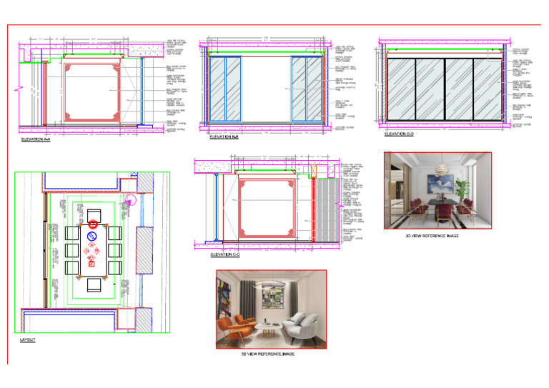 Dining Area - Cabin Elevations | PDF