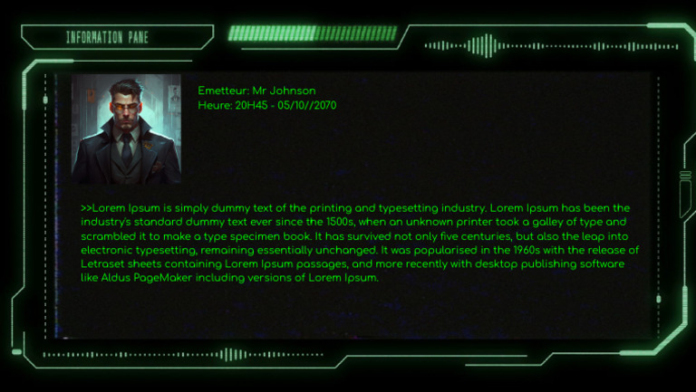 Template Commlink 1 | PDF