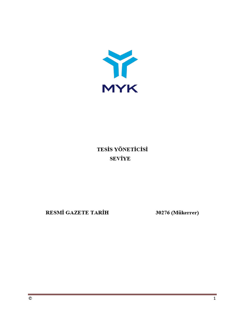 17UMS0640-6 Rev 00 Tesis Yöneticisi | PDF