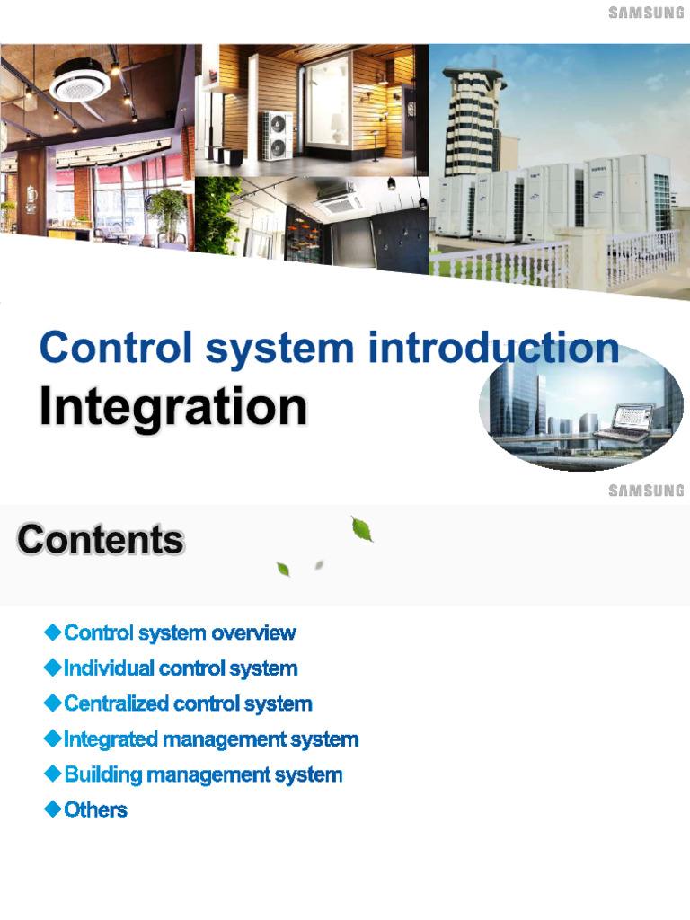 (Summary) Control System Introduction | PDF | Wi Fi | Building Automation