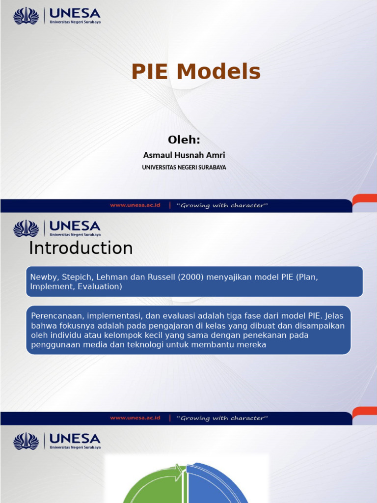 Model PIE | PDF | Karier & Perkembangan